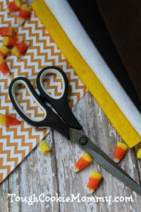 Felt Candy Corn Puppet Craft - Tough Cookie Mommy