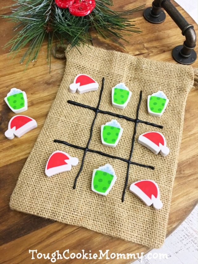 Christmas Tic-Tac-Toe - Tough Cookie Mommy
